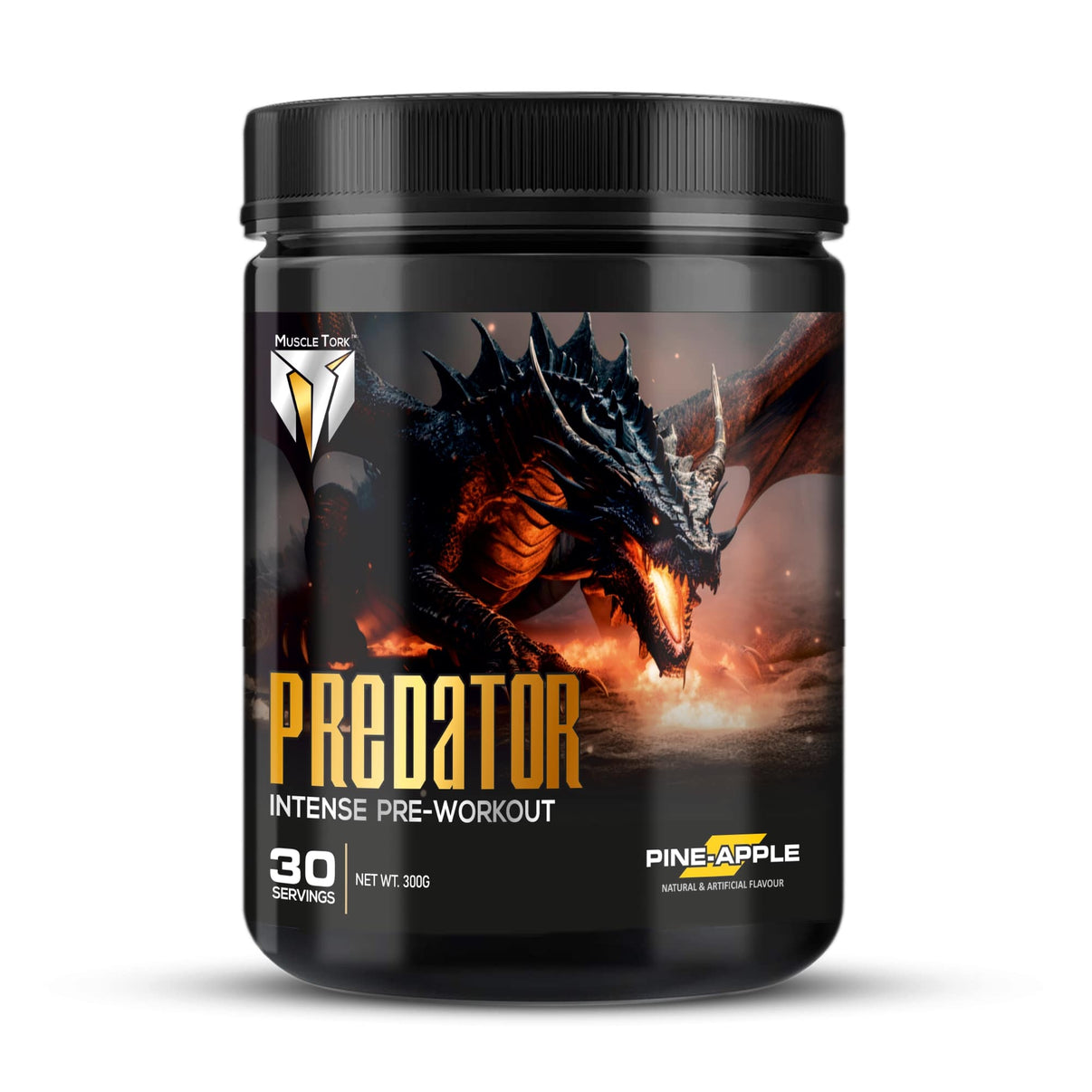 MuscleTork Predator Intense Pre-Workout, 300g, 60 Servings – muscletork